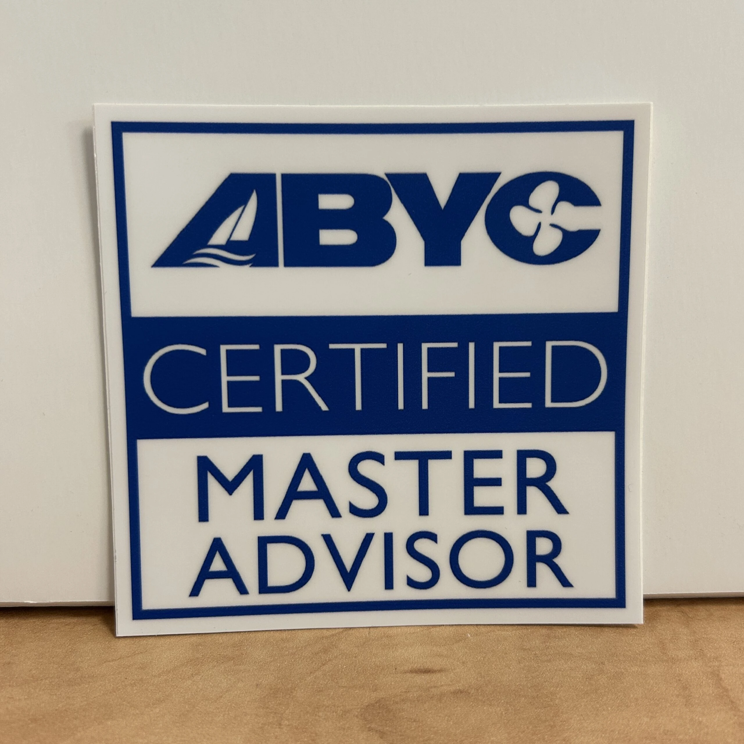 Certified Technician/Advisor Signage - The American Boat & Yacht Council